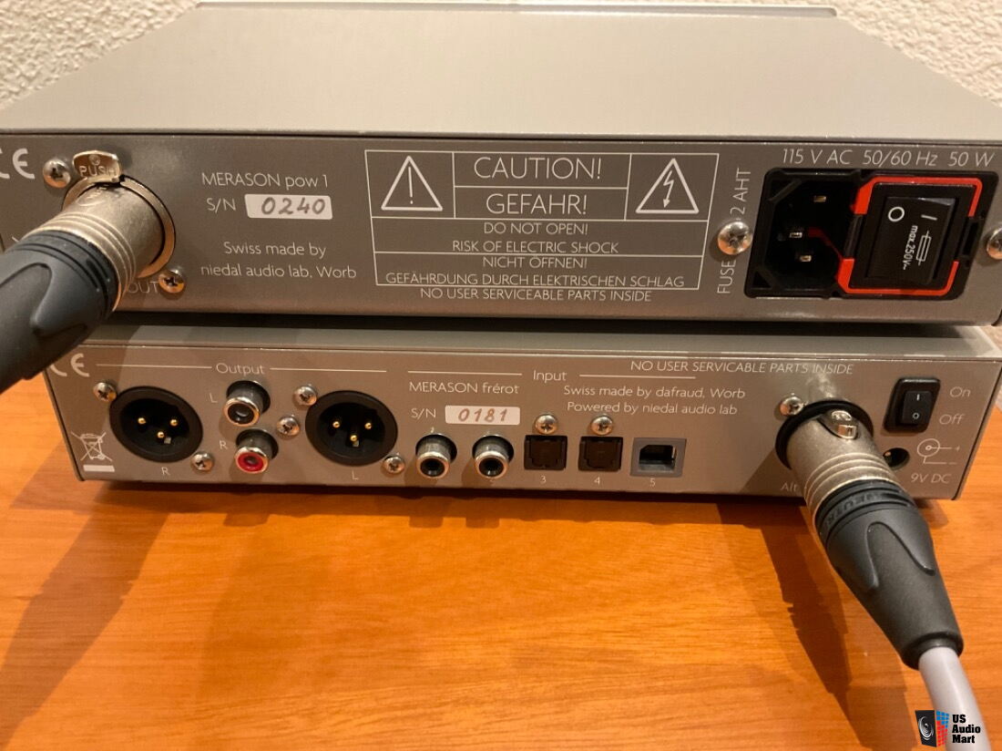Merason frerot DAC with pow1 power supply Photo #4806134 - US Audio Mart
