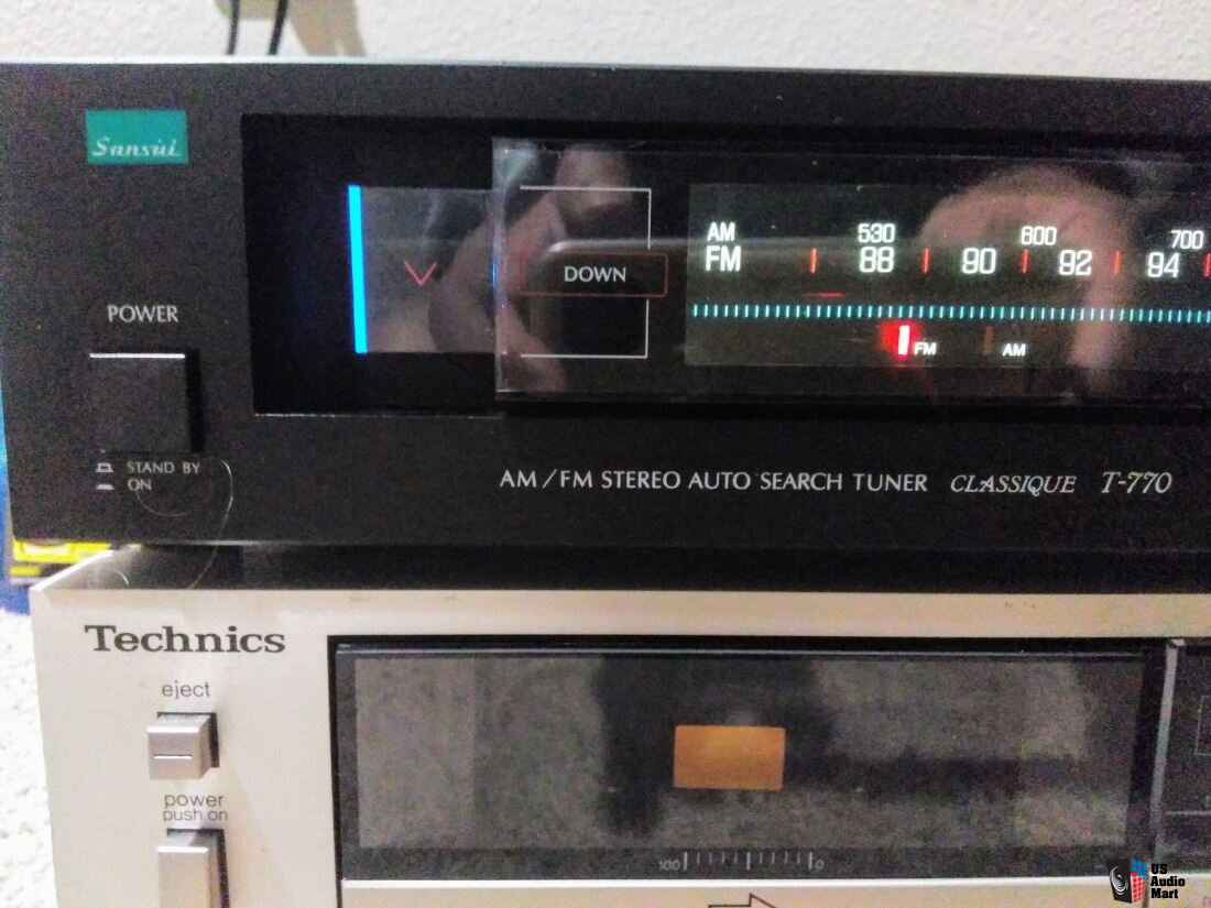 Sansui Classique T-770 AM-FM Stereo Tuner For Sale - US Audio Mart