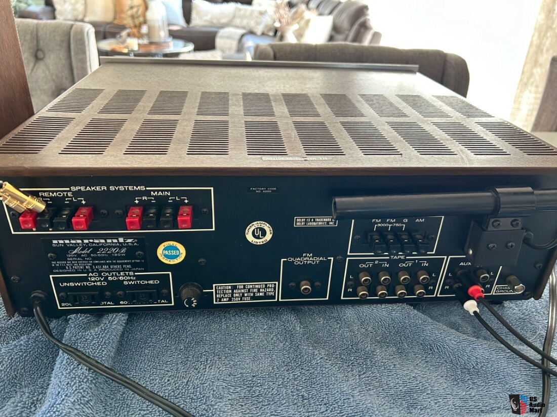 Marantz 2220B Photo #4806974 - US Audio Mart