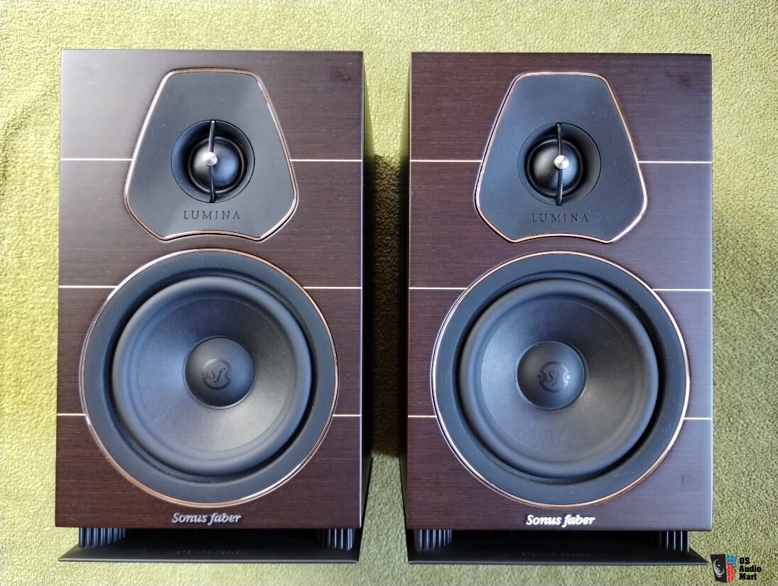 Sonus Faber Lumina II, Bookshelf/monitor Speakers in Dark Wenge Photo ...