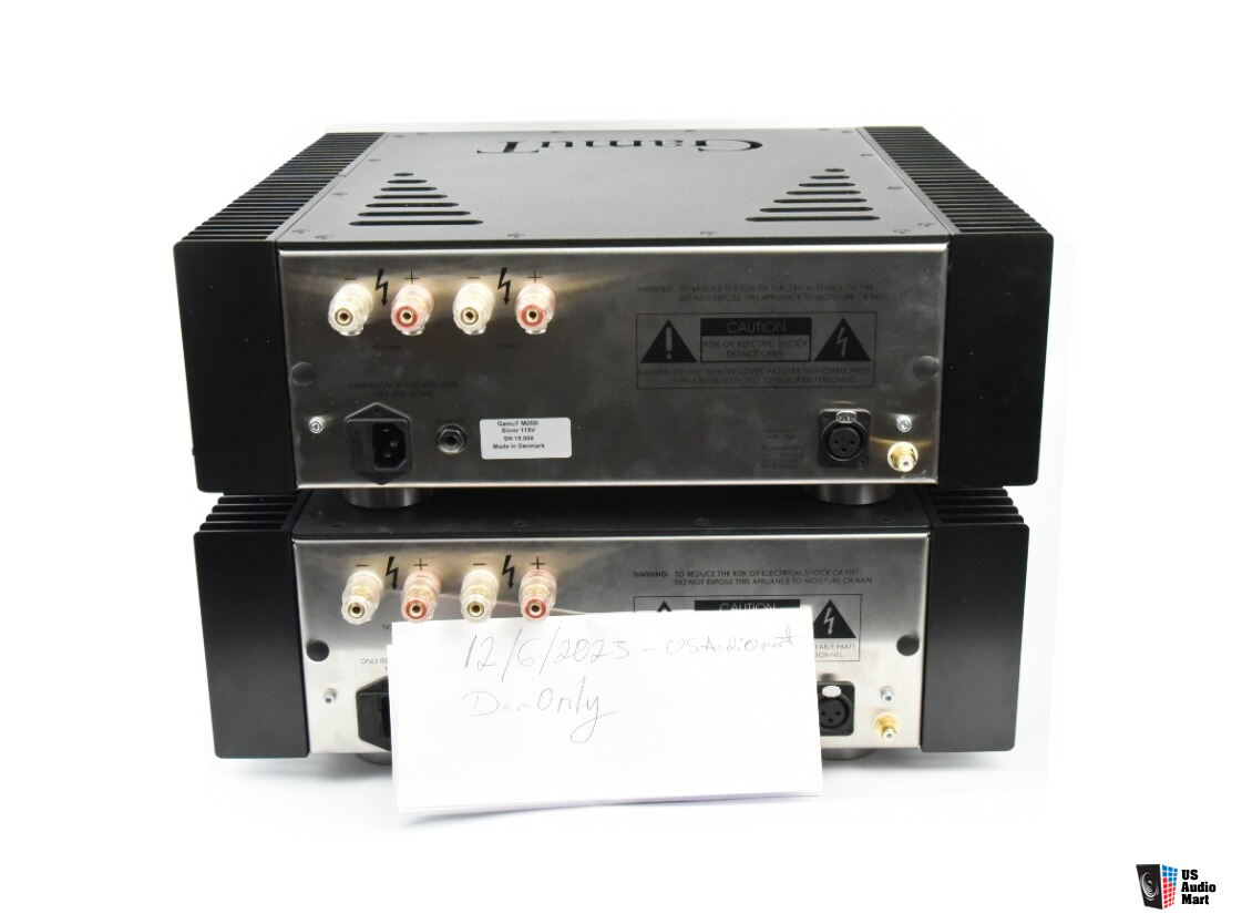 GamuT Audio M250i Mono Blocks amplifier MINT Condition Photo #4803994 ...