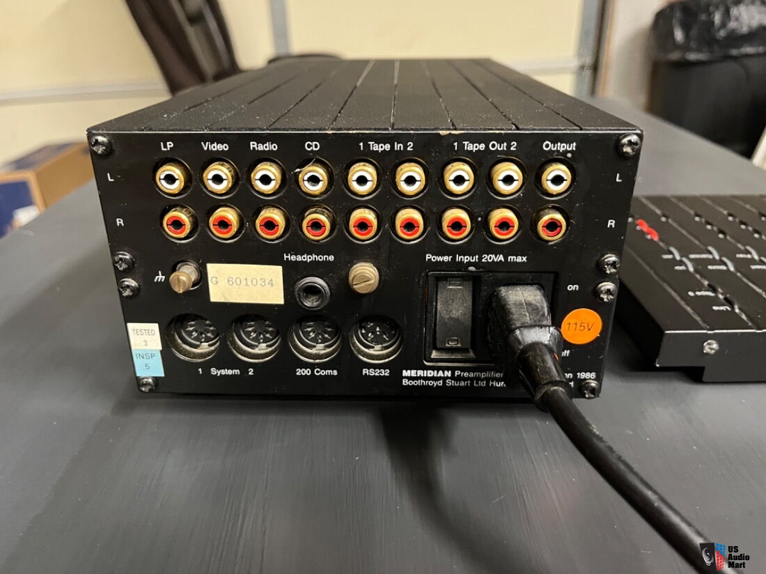 Meridian 201 preamp Photo #4807648 - UK Audio Mart