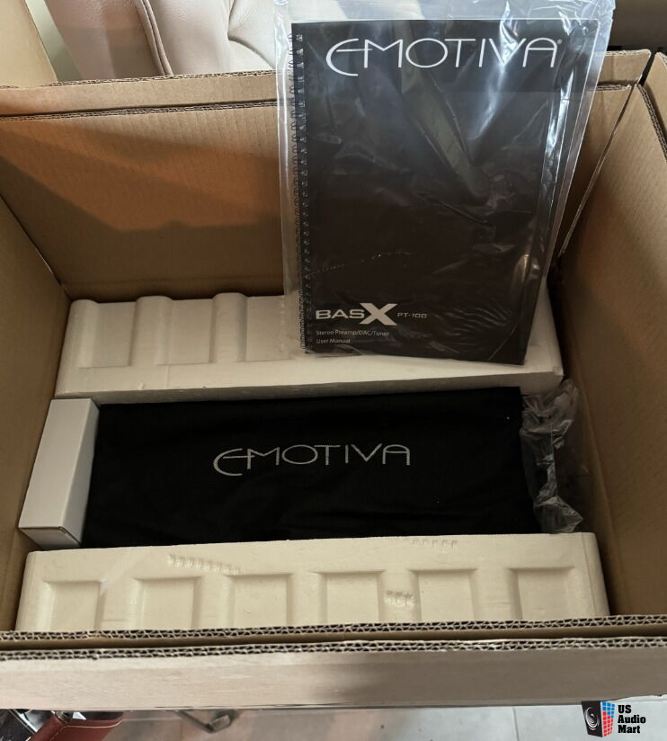 Emotiva Bas X PT-100. Excellent condition. Includes all original ...