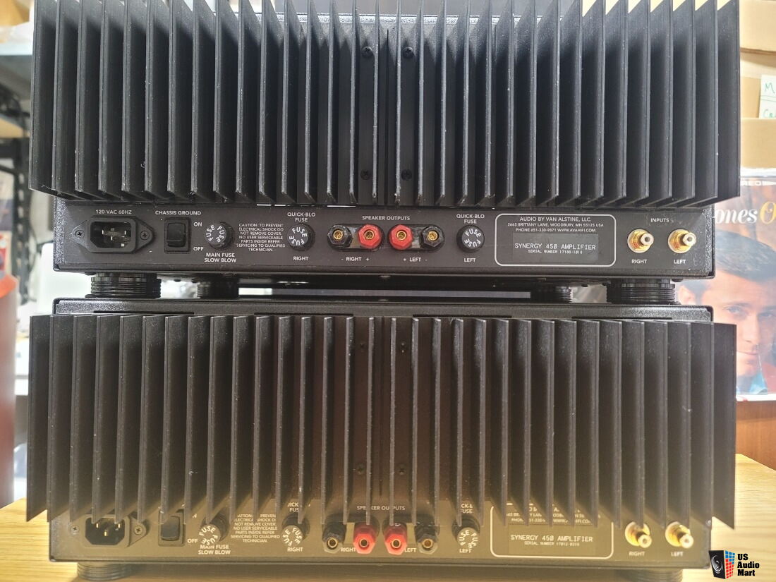 Van Alstine Synergy 450 Amplifiers - 2 units, priced individually Photo ...