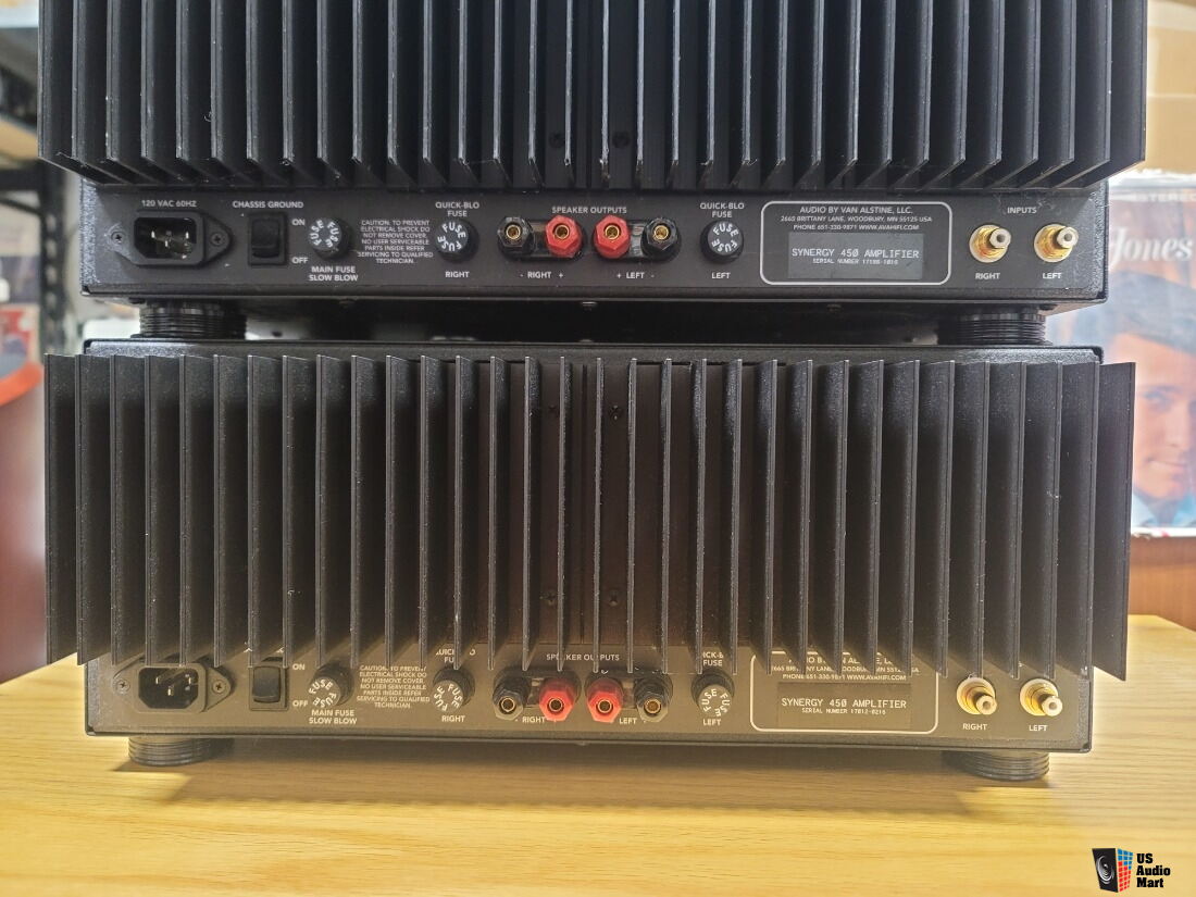 Van Alstine Synergy 450 Amplifiers - 2 units, priced individually Photo ...