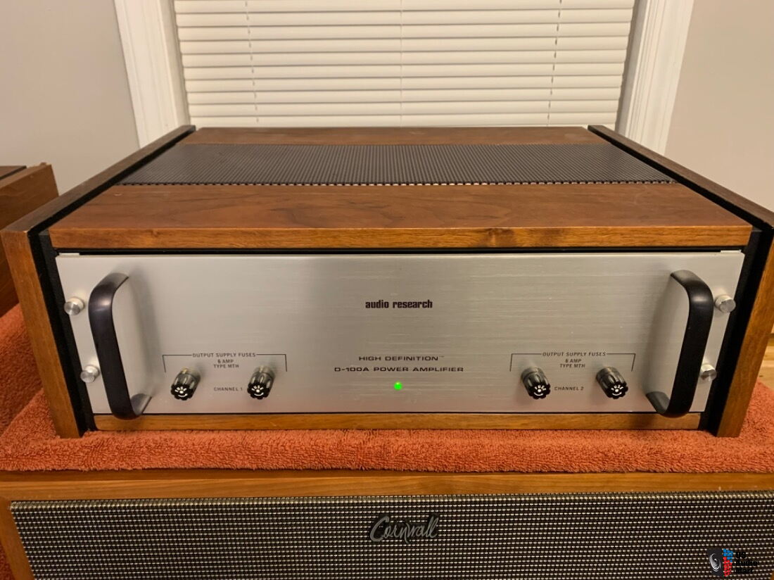 Set of Audio Research D100a power amplifier & SP4 Control Preamplifier ...