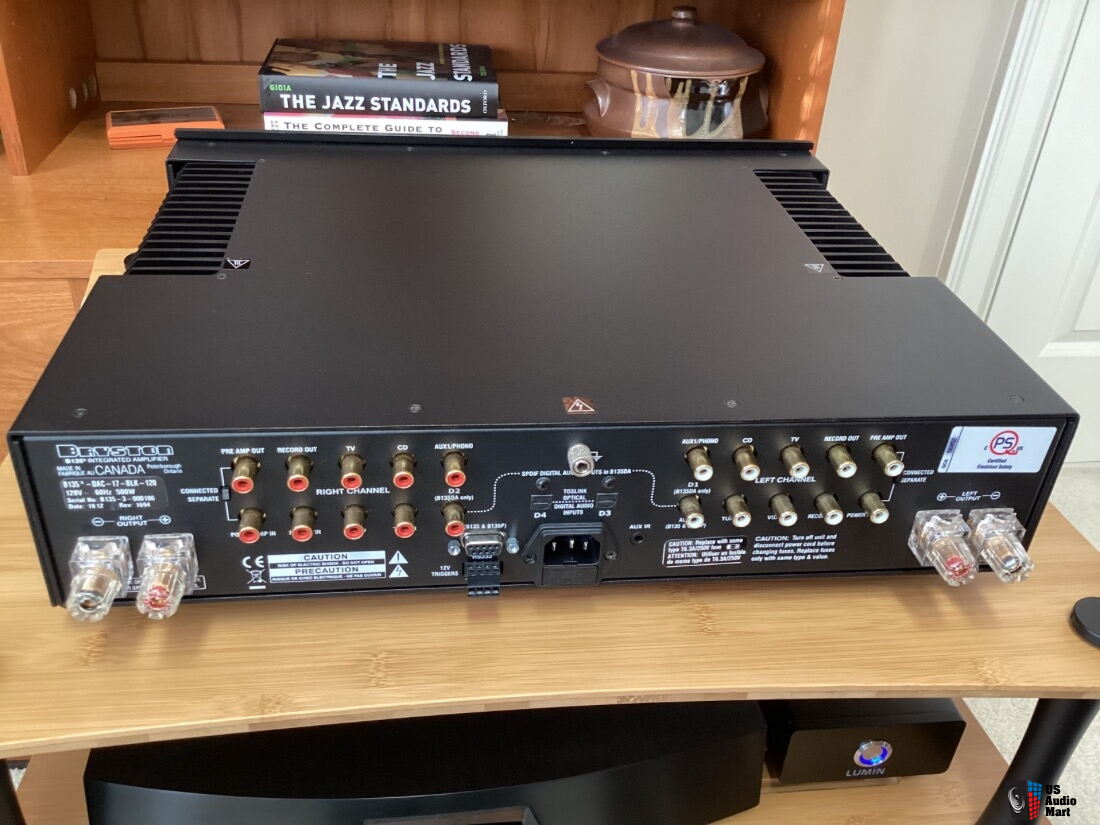 Bryston B135 Cubed Integrated Amp w/dac Photo #4809325 - US Audio Mart
