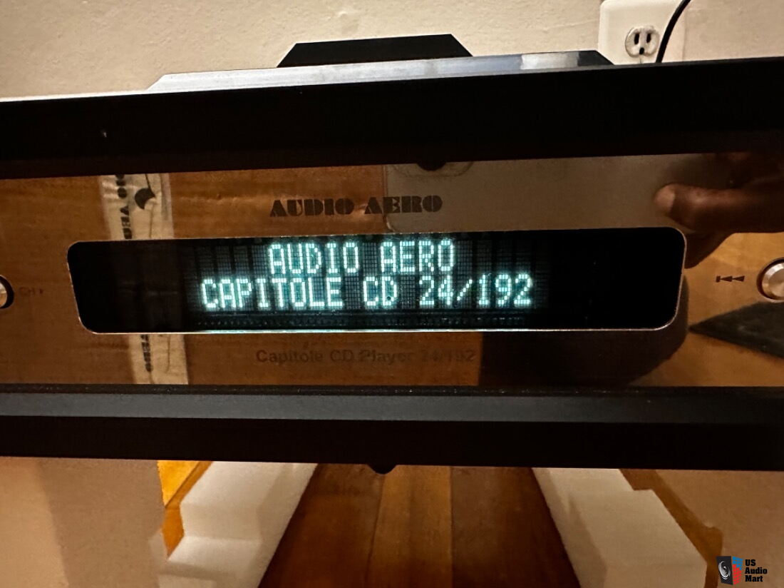 Audio Aero Capitole CD Player 24/192 Photo #4809659 - US Audio Mart