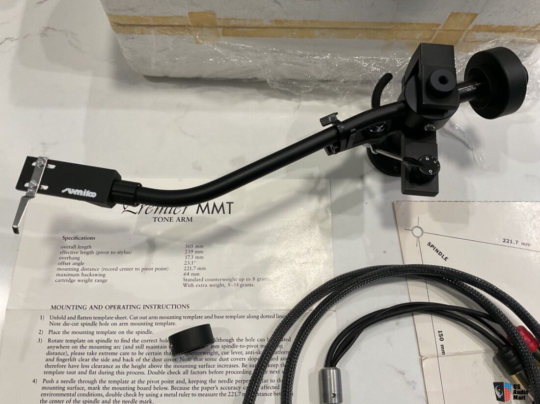Sumiko Premiere MMT tonearm Photo #4812046 - US Audio Mart