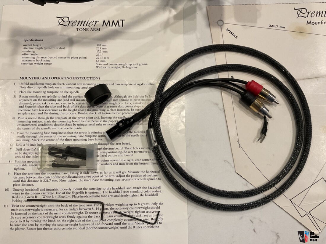 Sumiko Premiere MMT tonearm Photo #4812047 - US Audio Mart