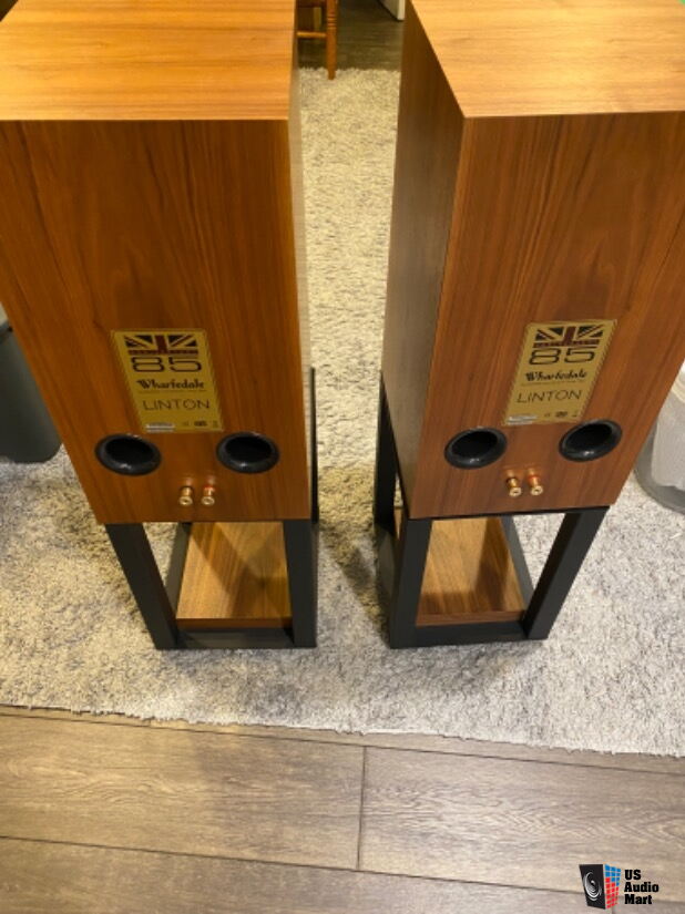 Wharfedale Linton Heritage Speakers w/Matching Stands Photo #4812155 ...