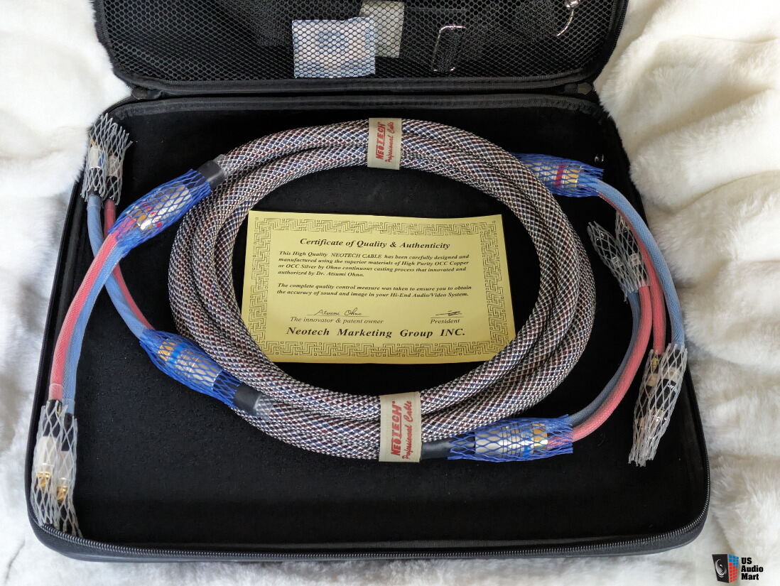 Neotech NES-3001 UP-OCC Speaker Cables w/Upgrades - 50% off, 2.5M pair ...