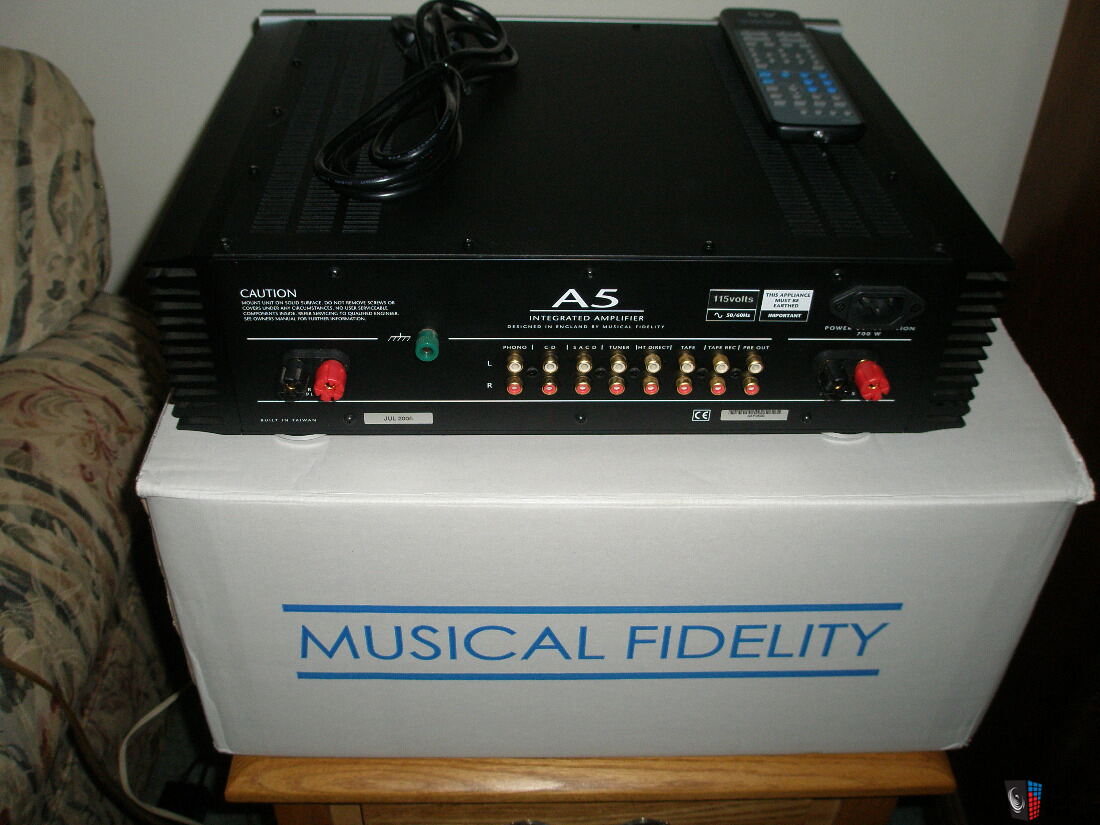 Musical Fidelity A5 Integrated Amp Photo #4812907 - US Audio Mart