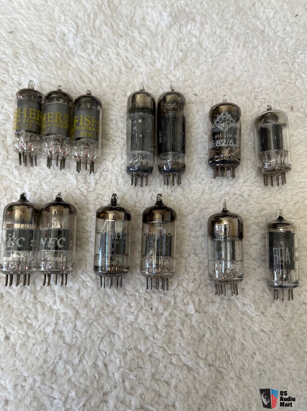 Tubes - See List Below - Tested For Sale - US Audio Mart
