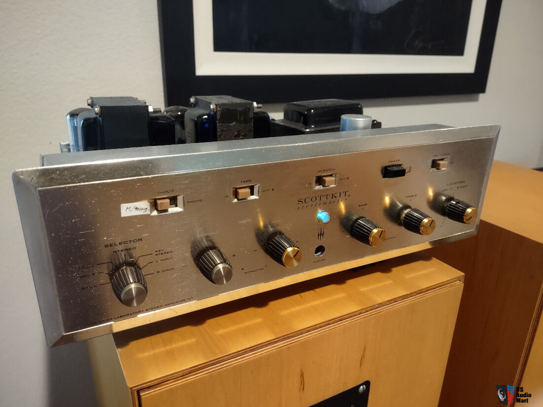 Custom Sam Kim 6L6 based ultralinear integrated amplifier with ...