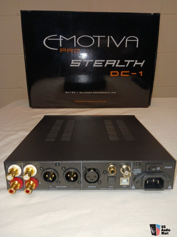 Emotiva Pro Stealth DC-1 DAC Photo #4816412 - US Audio Mart