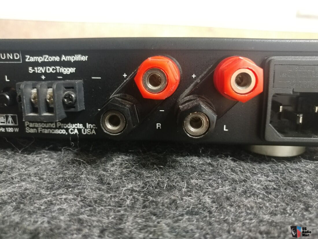 Parasound ZAMP ZONE Amplifier - 2 Channel Amp 30W/ch 8 ohms 45W/ch 4 ...