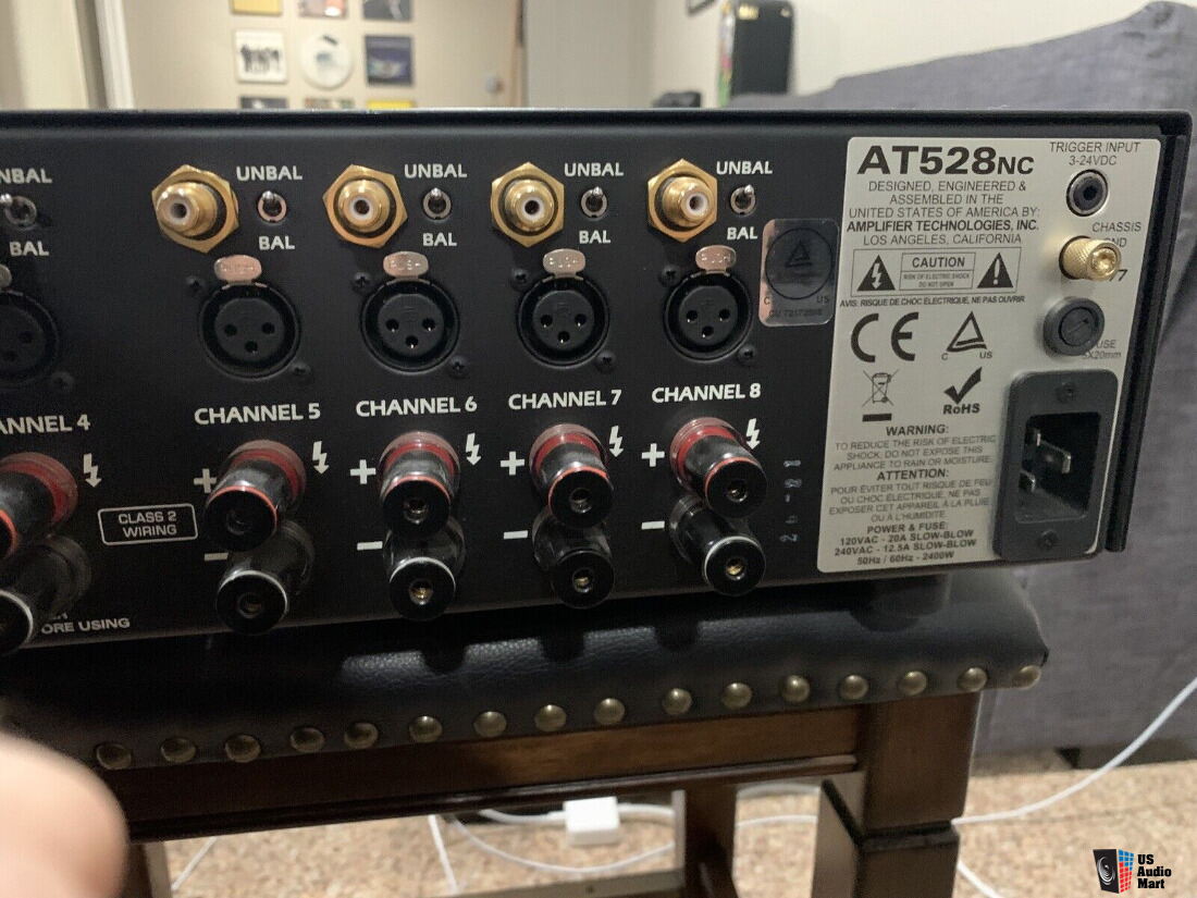 ATI AT528nc 8 channel Hypex Class D Amplifier Photo #4817209 - UK Audio ...