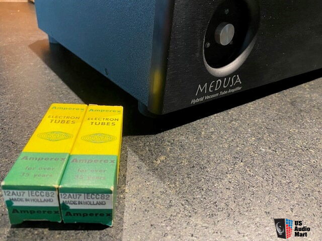 Rogue Medusa Amplifier, 200 Watts per channel, NOS Amperex "Bugle-Boy ...