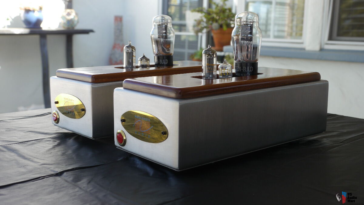 Wavelength Audio Gemini 45/2A3 monoblock power amps by Gordon Rankin ...