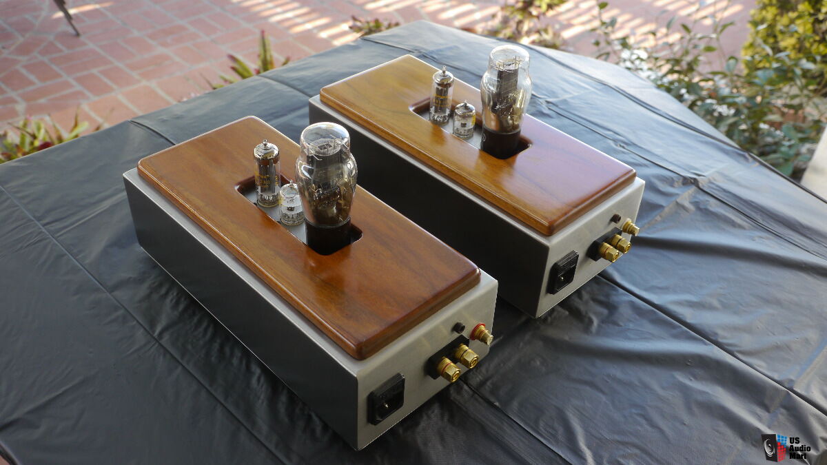Wavelength Audio Gemini 45/2A3 monoblock power amps by Gordon Rankin ...