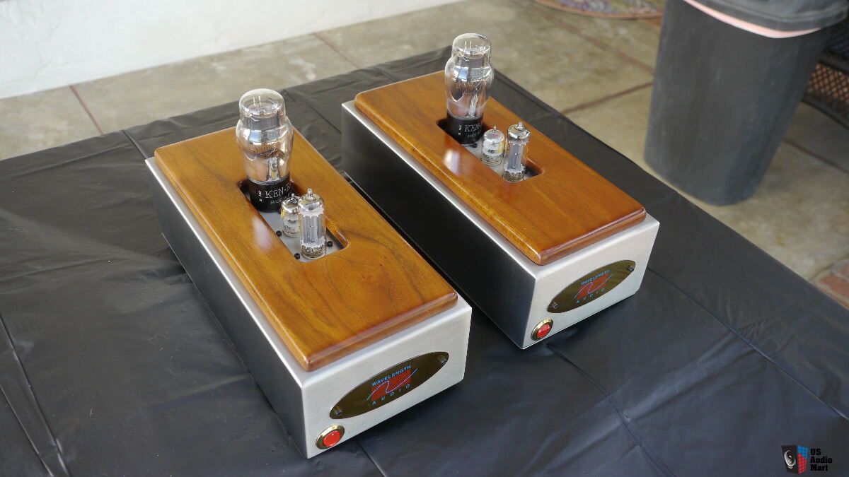 Wavelength Audio Gemini 45/2A3 monoblock power amps -- Price reduced ...