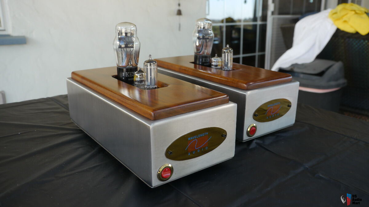 Wavelength Audio Gemini 45/2A3 monoblock power amps by Gordon Rankin ...