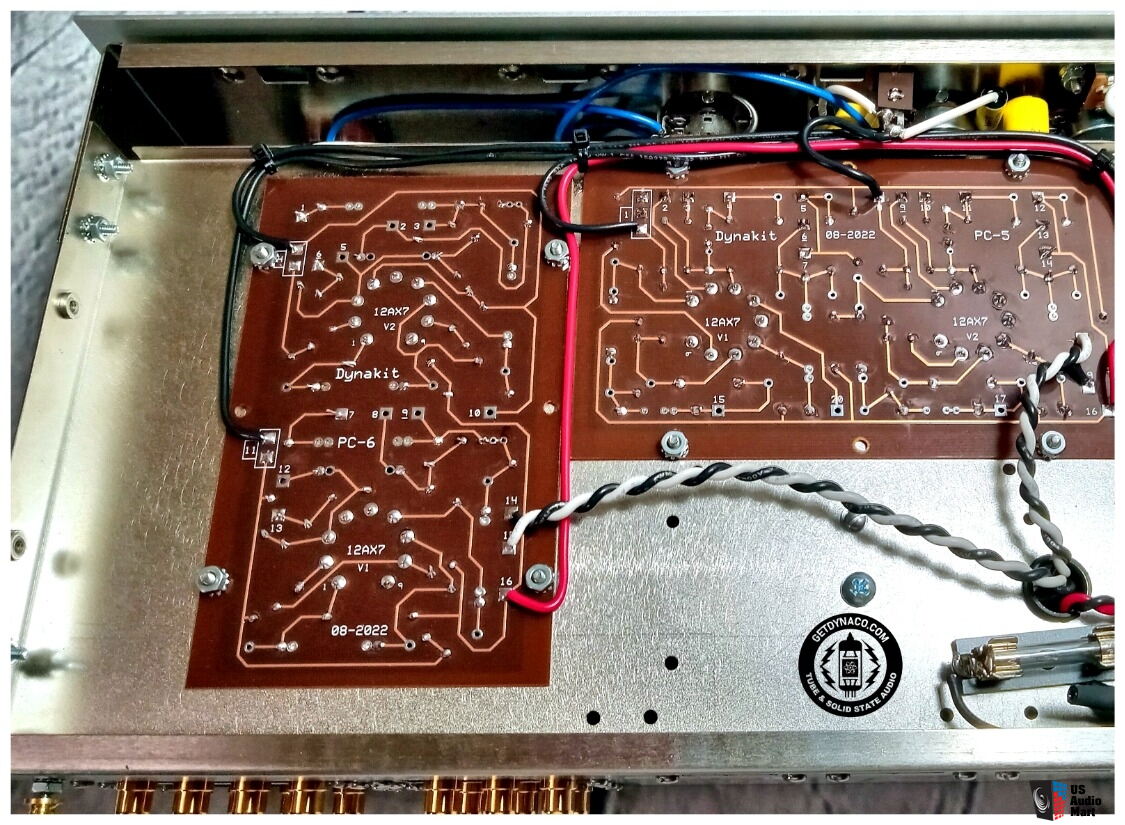 100% Brand New Dynaco PAS 12AX7 Tube Stereo Preamplifier w/ Phono Input ...