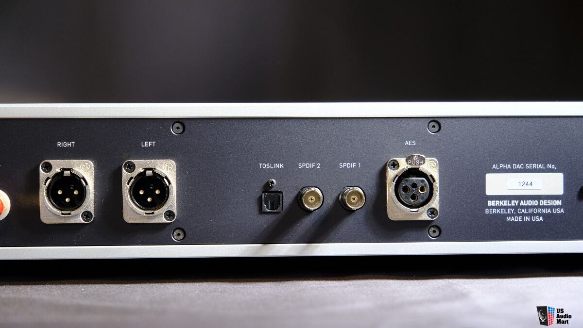 Berkeley Alpha DAC Reference Series 3 with Berkeley Alpha USB Series 2 ...