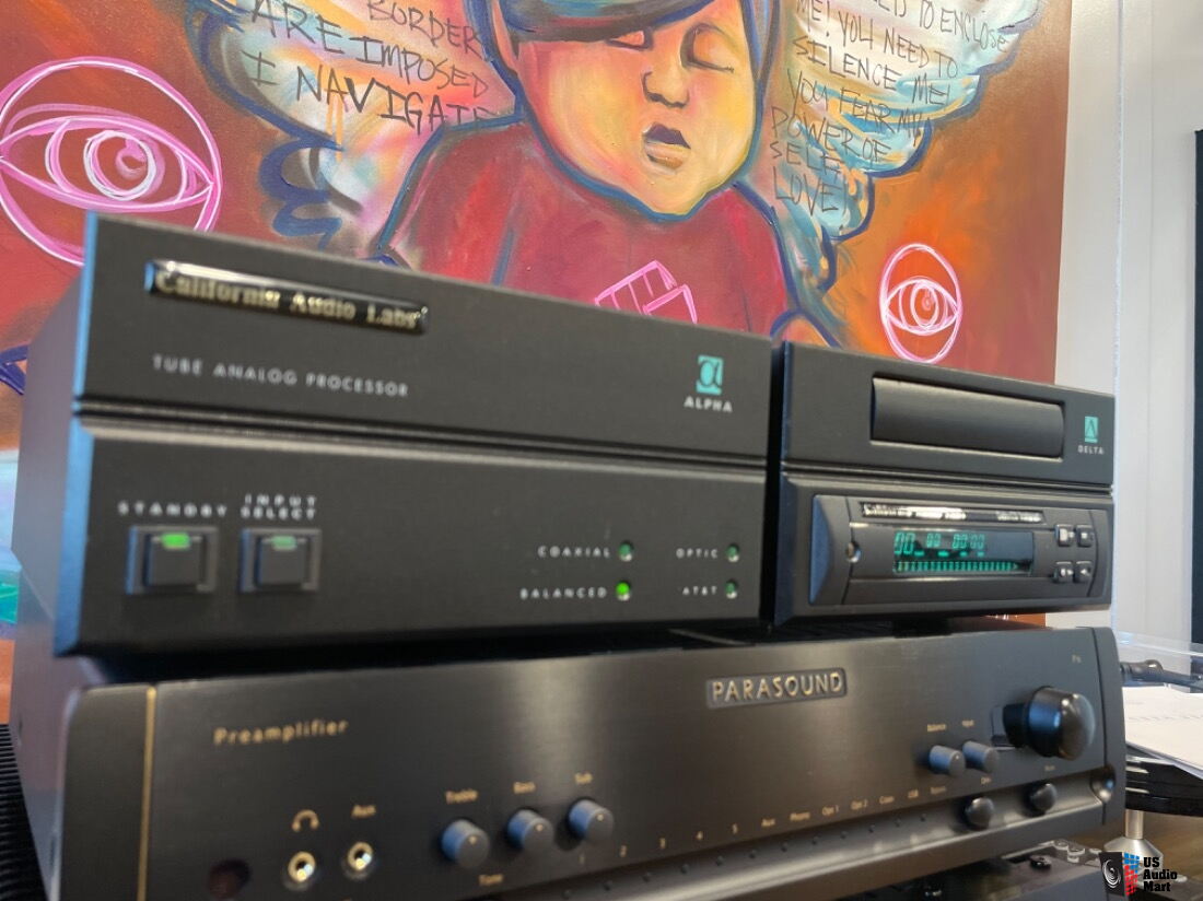 California Audio Labs, Alpha D/A Processer & Delta CD Transport ...