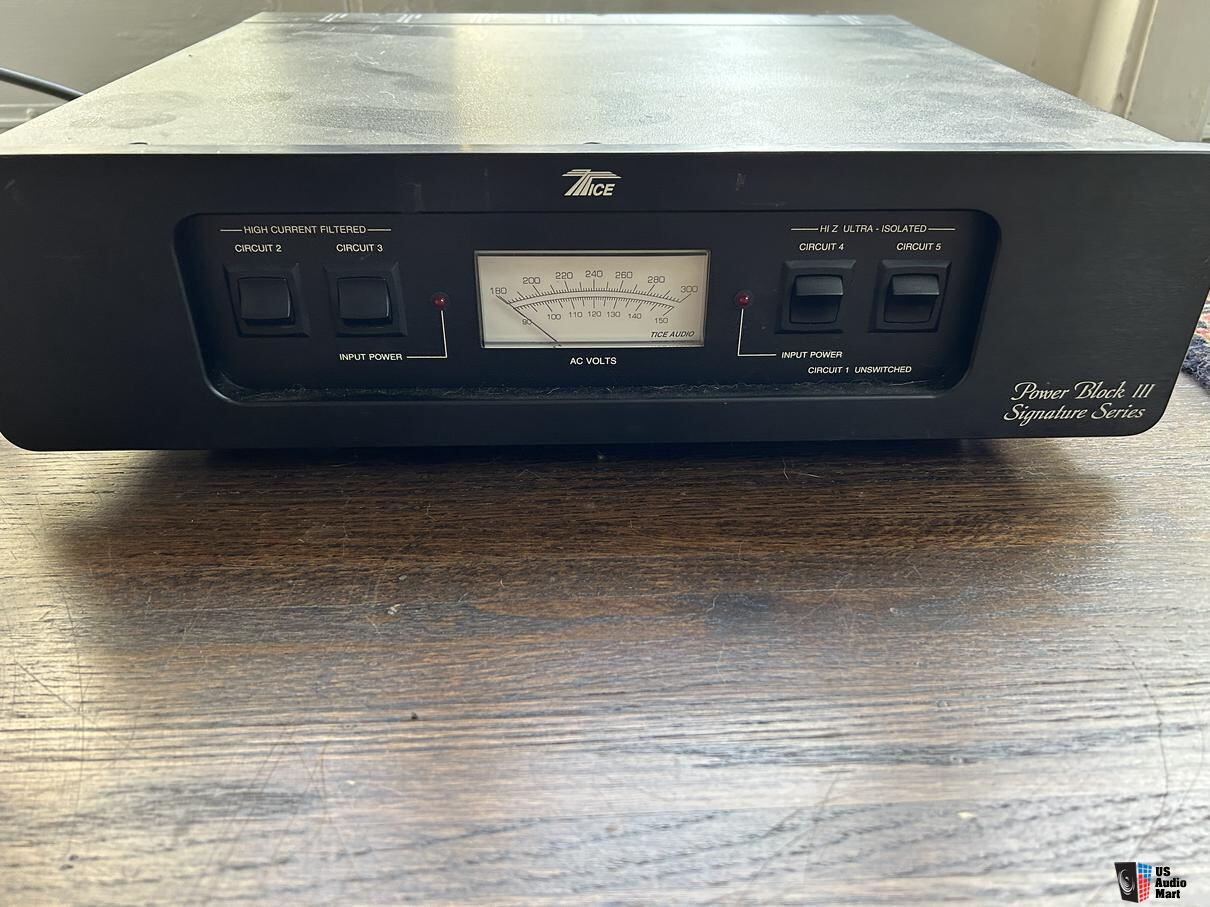 Tice PowerBlock 3 Signature Series For Sale - US Audio Mart