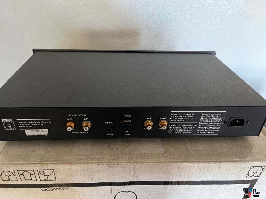 Aragon D2A2, HDCD Chip, Excellent Condition For Sale - UK Audio Mart