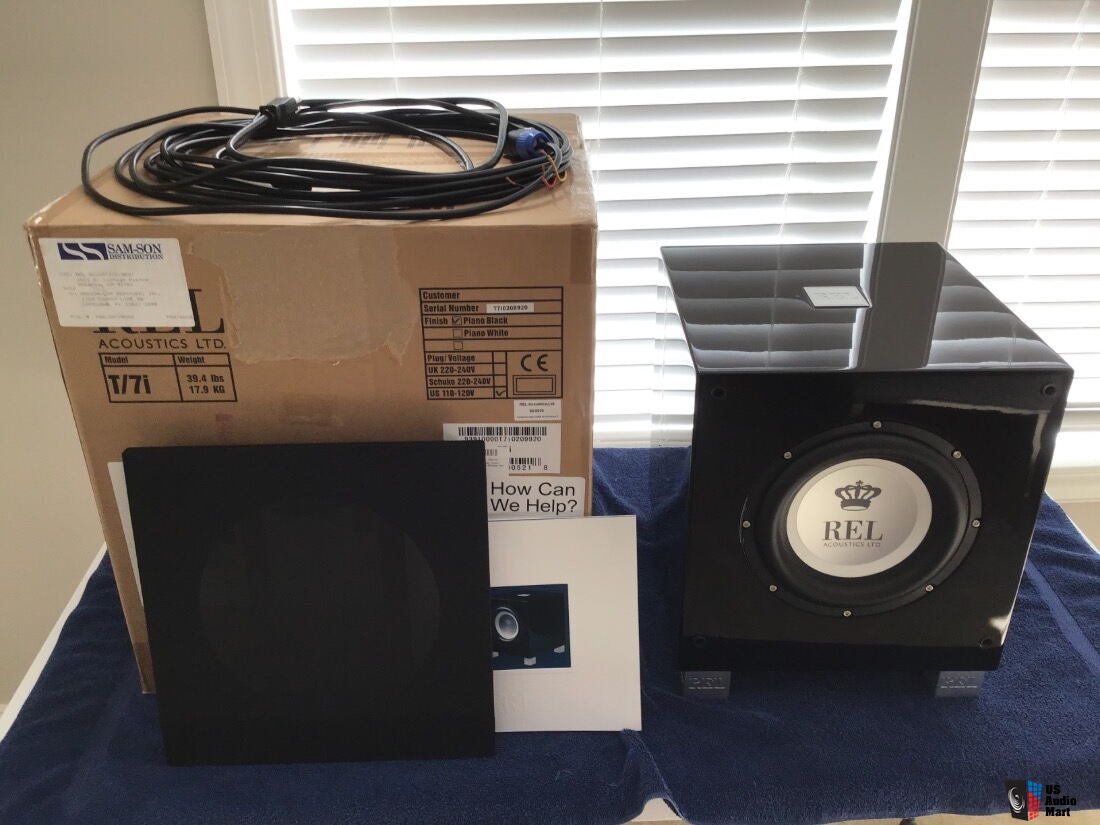 Rel T7i Subwoofer (gloss black finish) For Sale - UK Audio Mart