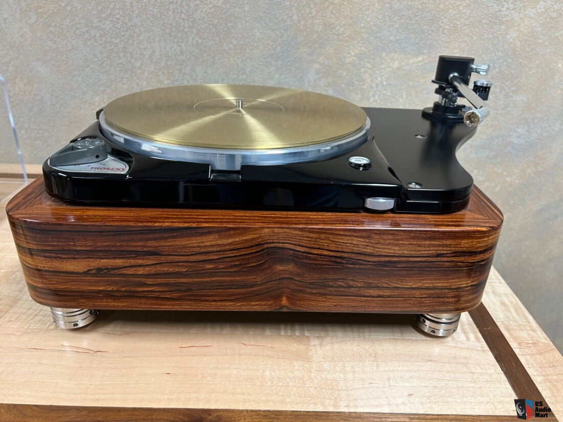 Thorens TD-124, Woodsong Plinth, Ortofon RS-309D 12" arm Photo #4823397 ...