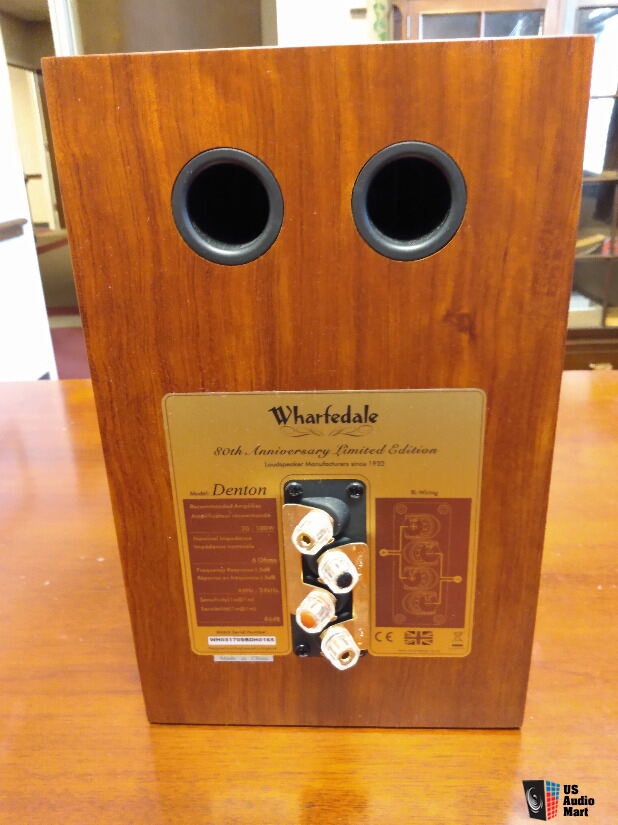 Wharfedale Denton 80th Anniversary Edition bookshelf speakers (pair ...