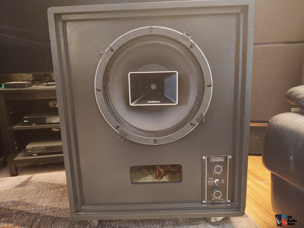 Altec 1 Pair (2) 604-8K With 604-8H Crossovers in Altec 612C Cabinets ...