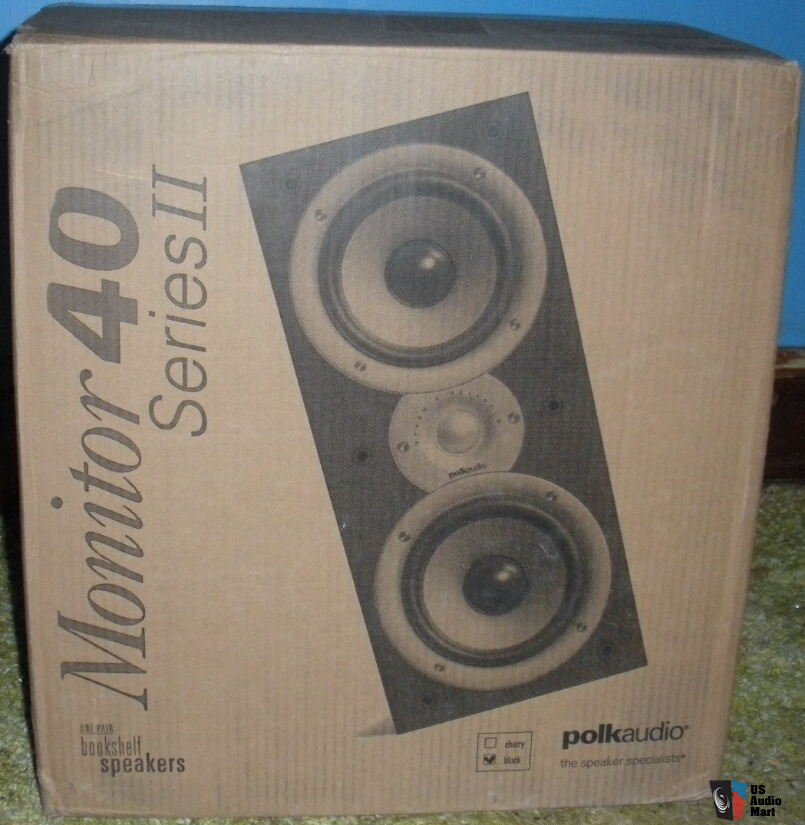 Polk Monitor 40 Series II loudspeakers Photo #4826437 - US Audio Mart