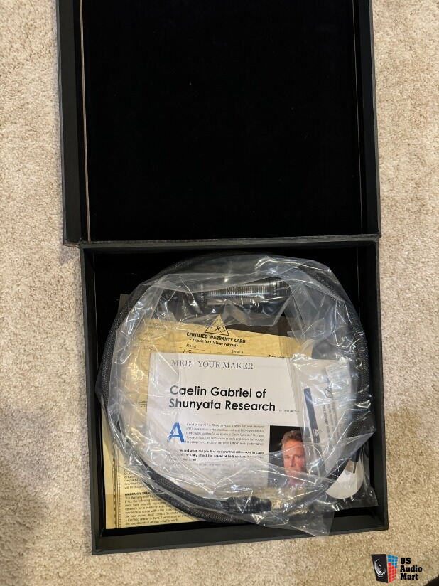 Shunyata Research Sigma V1 USB Cable 1.5M For Sale - US Audio Mart