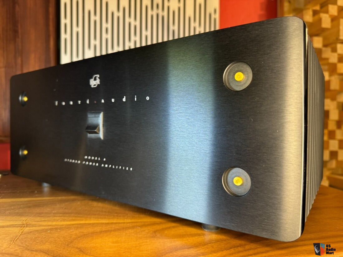 Forte Audio Model 6 Power Amplifier (a Threshold Company) Photo ...