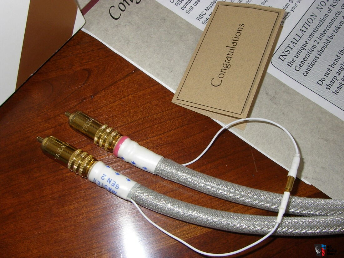 Tara Labs RSC Master Generation II RCA Interconnects (.6 meters) Photo ...