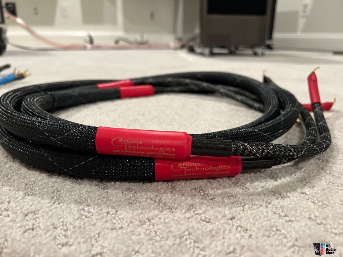 Cerious Technnologies Graphene Extreme Speaker Cables - 8 feet Photo ...