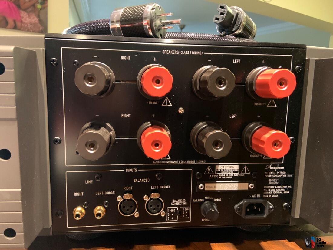 Accuphase amp P-7500 **** price reduced Photo #4833782 - US Audio Mart