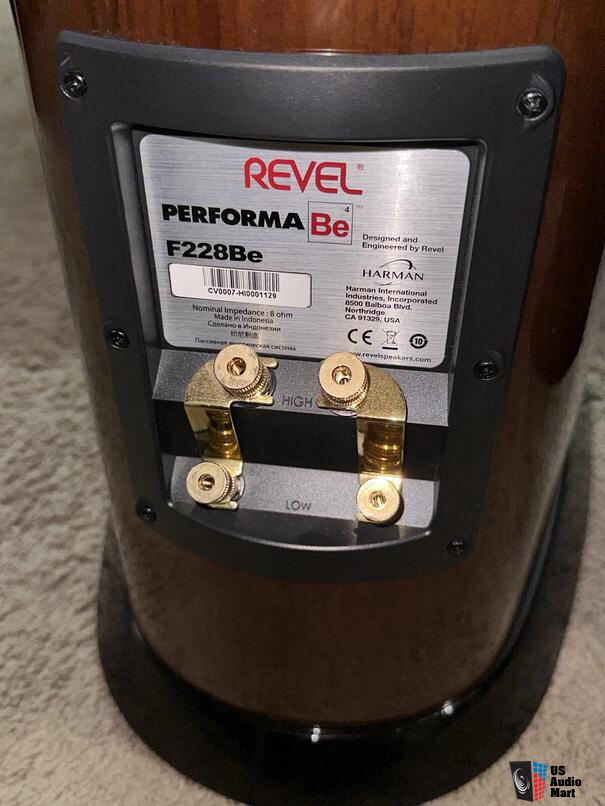 Revel Performa F228be Floorstander Speakers, Current Model. Extremely ...