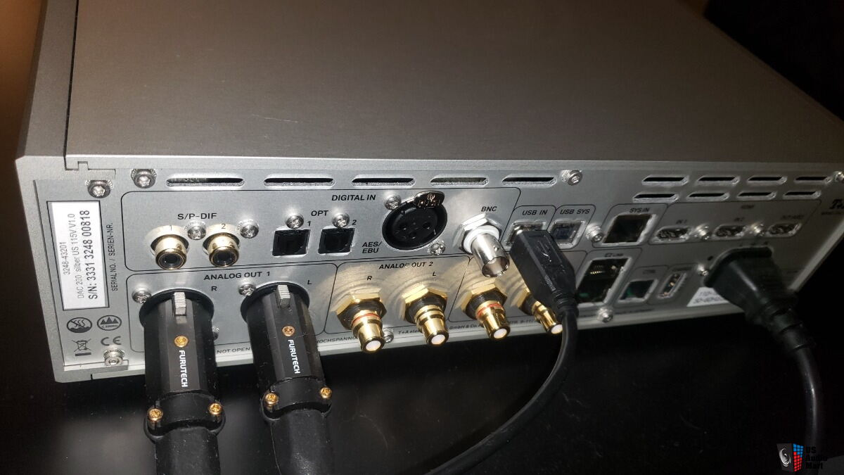 T+A DAC 200 with HDMI ARC option, silver **Mint Condition Photo ...