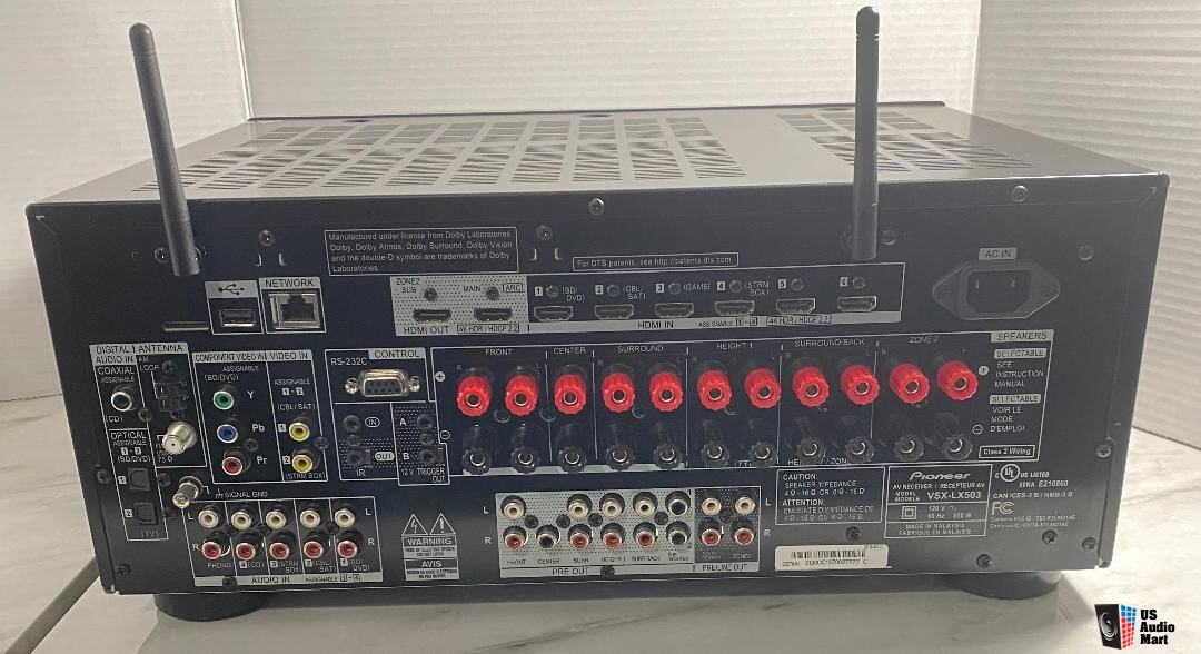 Pioneer Elite VSX-LX503 4K Network Reciever Photo #4838003 - US Audio Mart