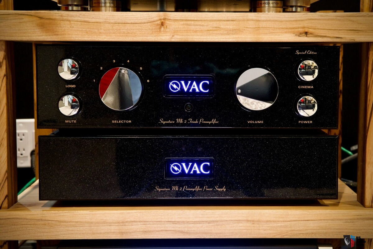 VAC Signature Mk IIa SE Preamplifier. One owner. Made in USA Photo ...