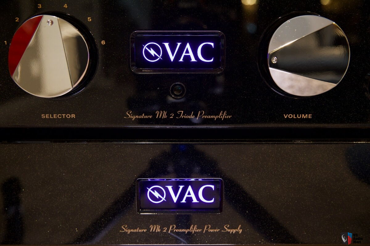 VAC Signature Mk IIa SE Preamplifier. One owner. Made in USA Photo ...