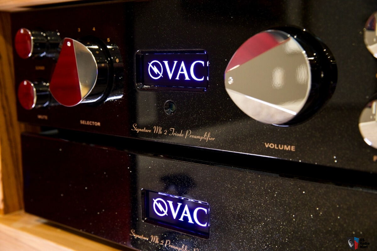 VAC Signature Mk IIa SE Preamplifier. One owner. Made in USA Photo ...
