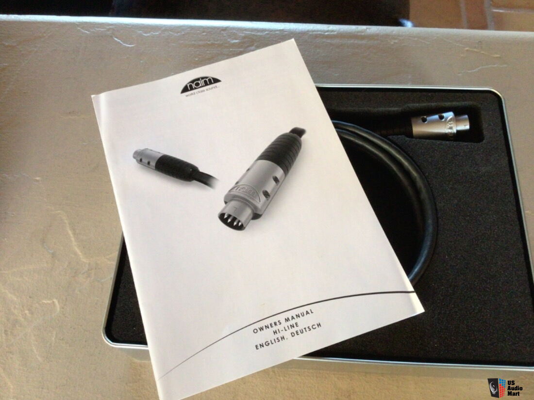 Naim HiLine Din 5 to Din 5 Interconnect 1.25m. New in Box. Free ...