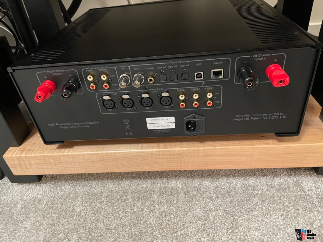 Hegel H590 Integrated Amplifier w/Bonus Power Cable Photo #4839803 - US ...